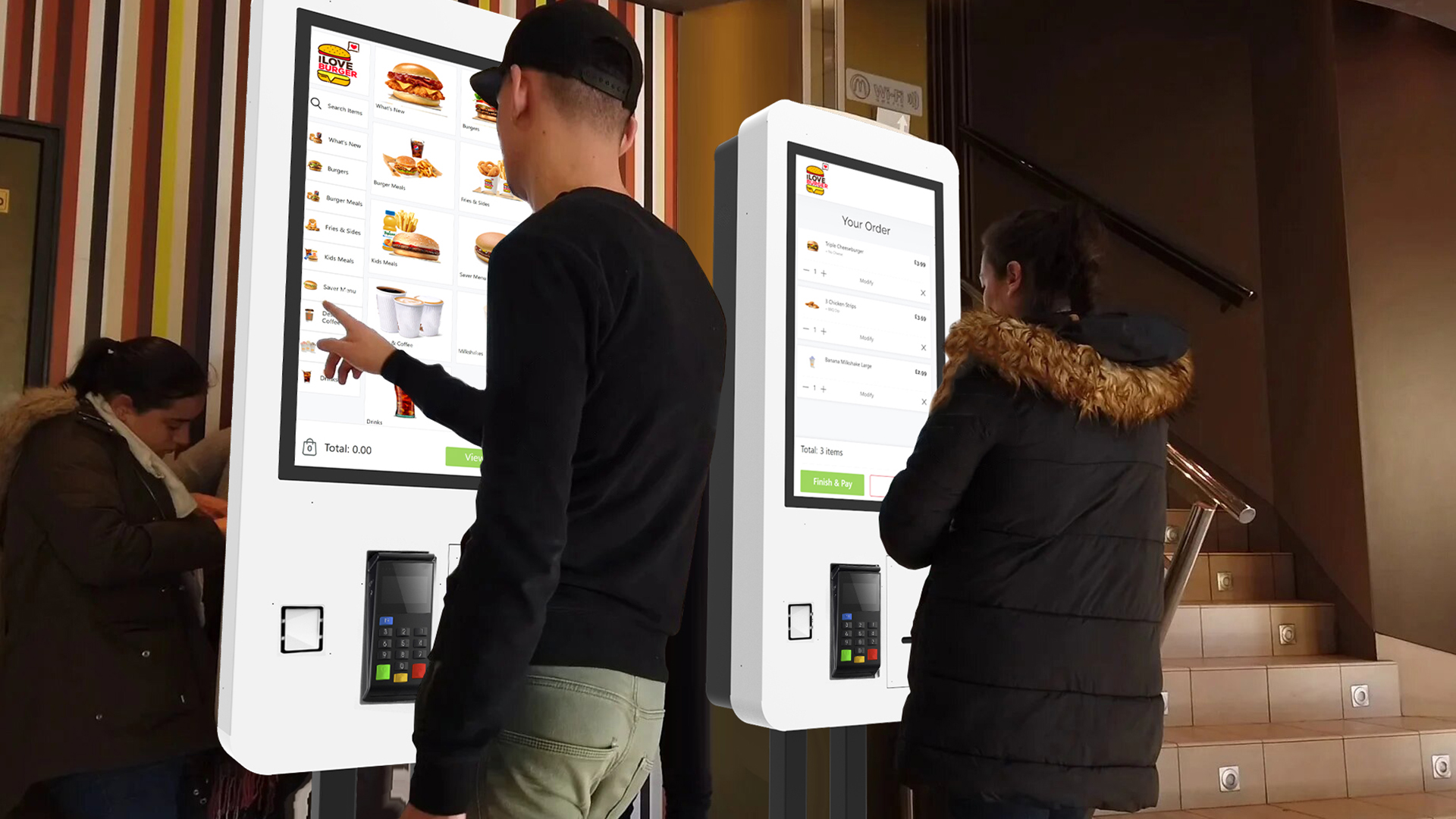27” PCAP Self Service Kiosks | Allsee Technologies 27” PCAP Self Service Kiosks | Allsee Technologies